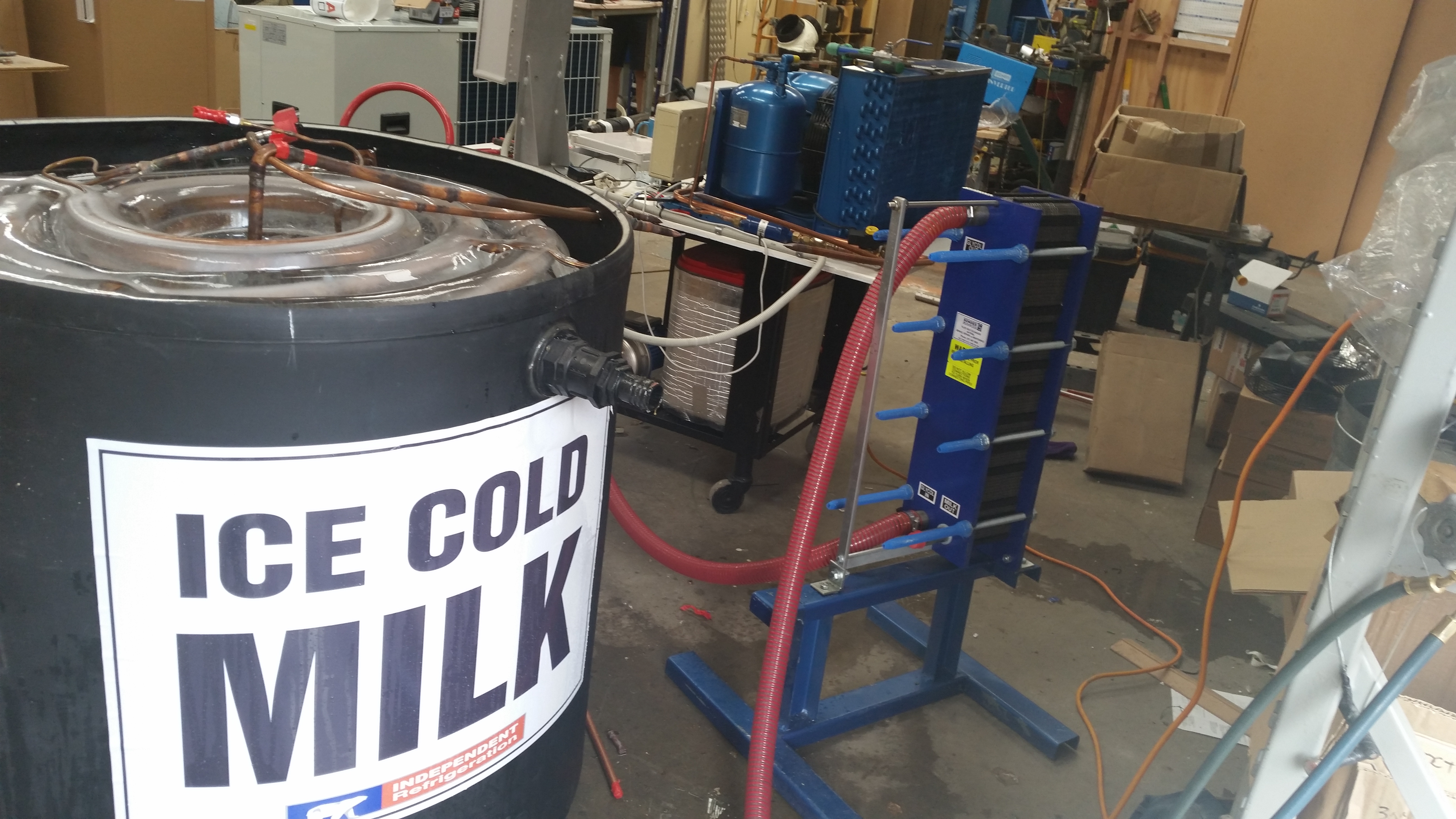 Ice Bank Snapchiller: 150 to 300 Cows 1100 Litre tank | Independent ...